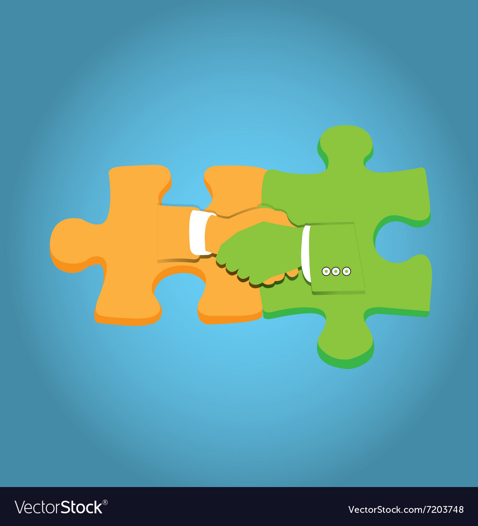 Teamwork Royalty Free Vector Image - VectorStock