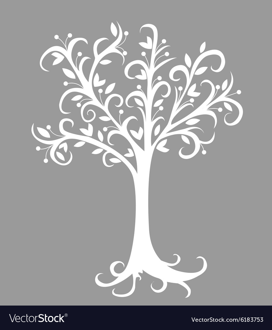 Abstract tree Royalty Free Vector Image - VectorStock