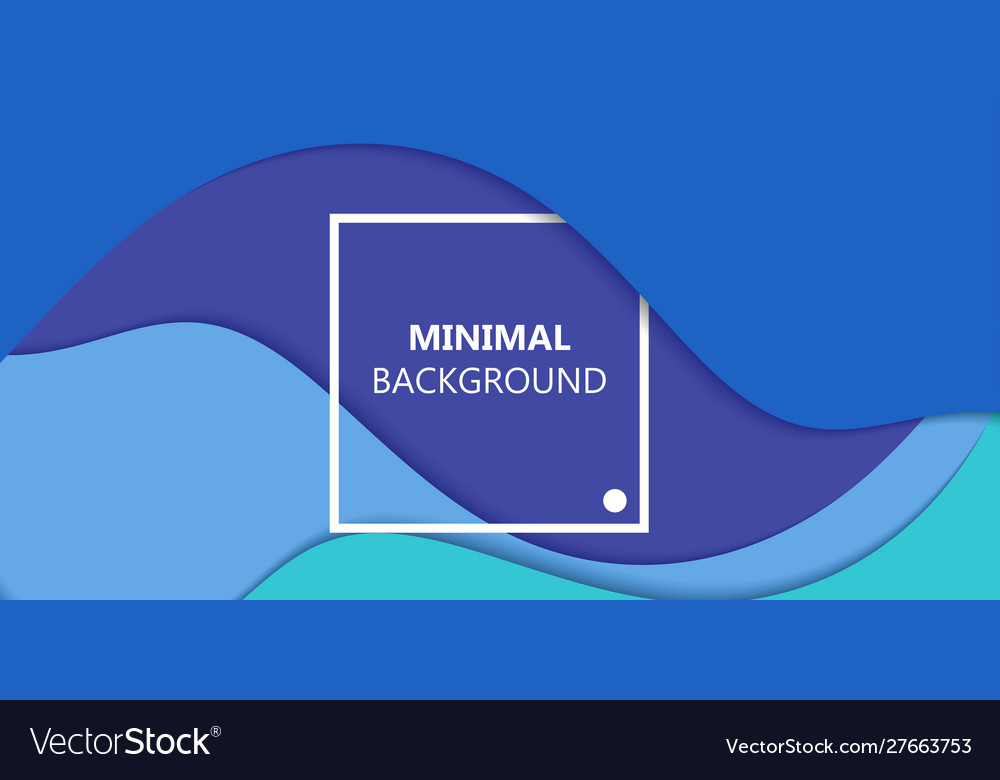 Minimal abstract background design template Vector Image
