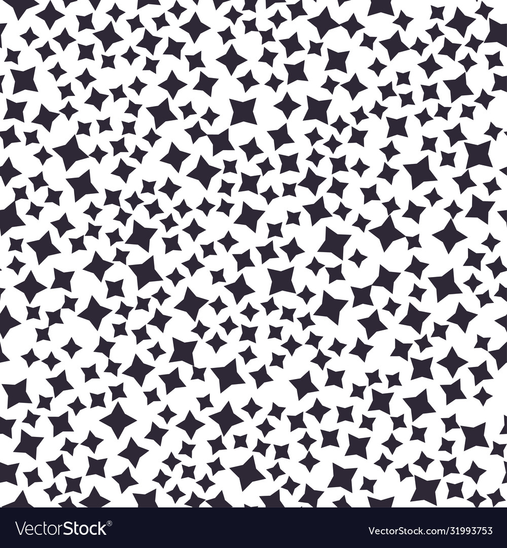 Seamless pattern tiny random geometric elements Vector Image