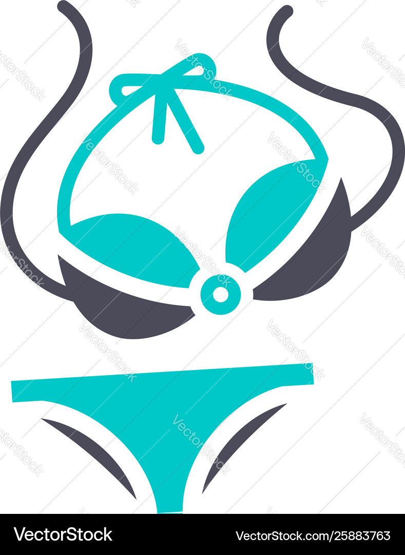 New gray turquoise icon on a white background Vector Image