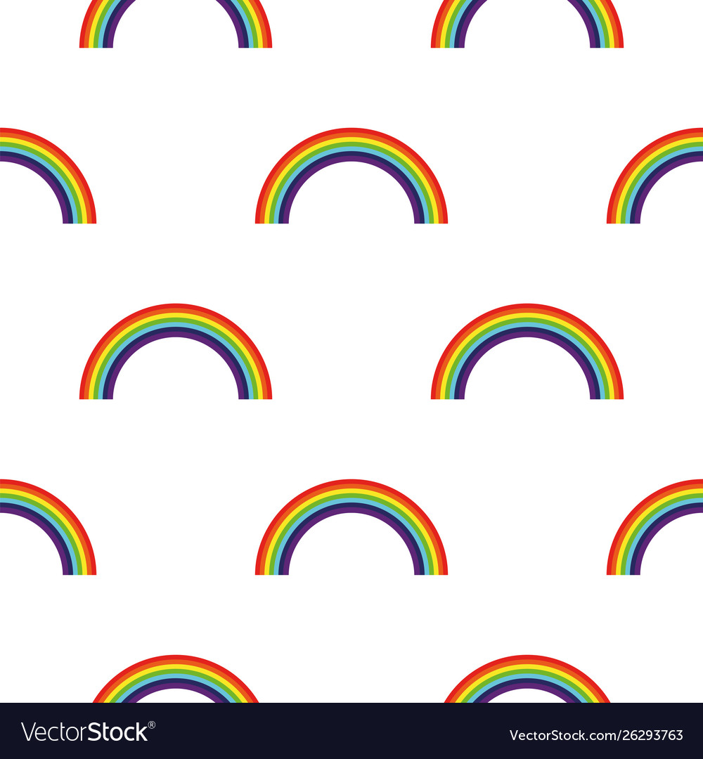 Rainbow abstract background Royalty Free Vector Image