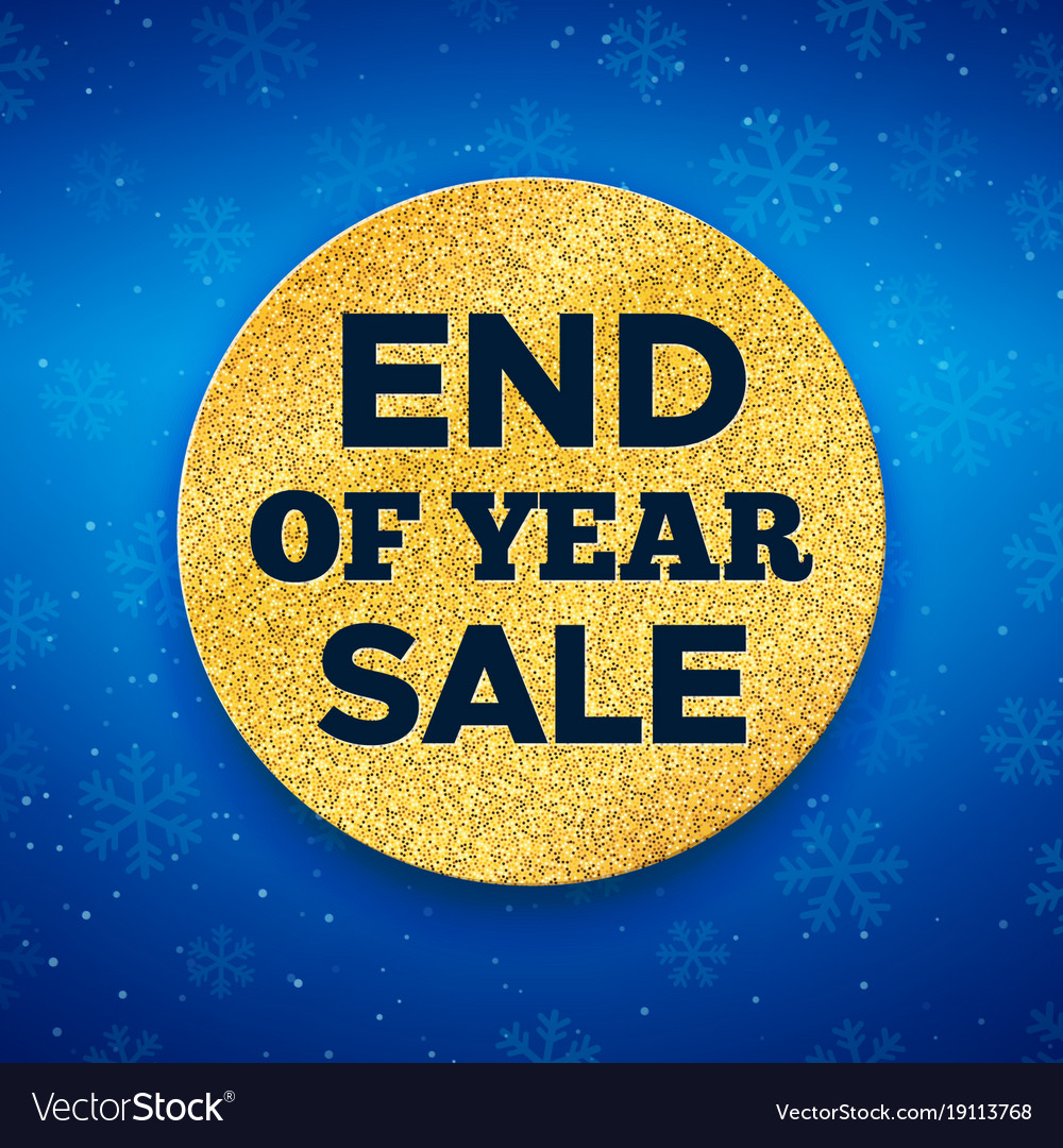 End year sale promotion banner Royalty Free Vector Image End year sale promotion banner Royalty Free Vector Image