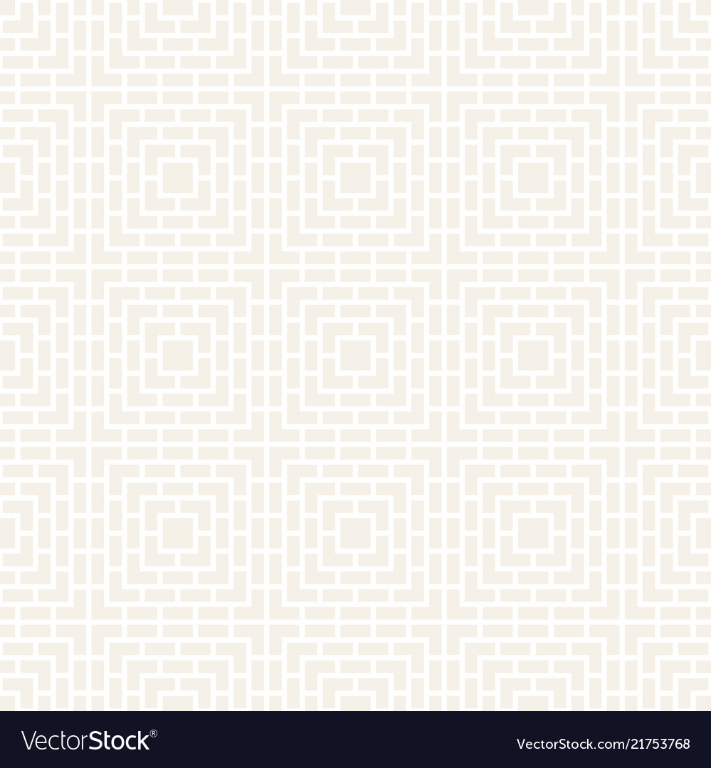 Seamless subtle lines mosaic pattern modern Vector Image