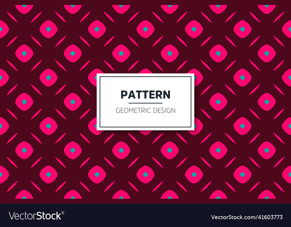 Geometric simple seamless pattern with colorful Vector Image