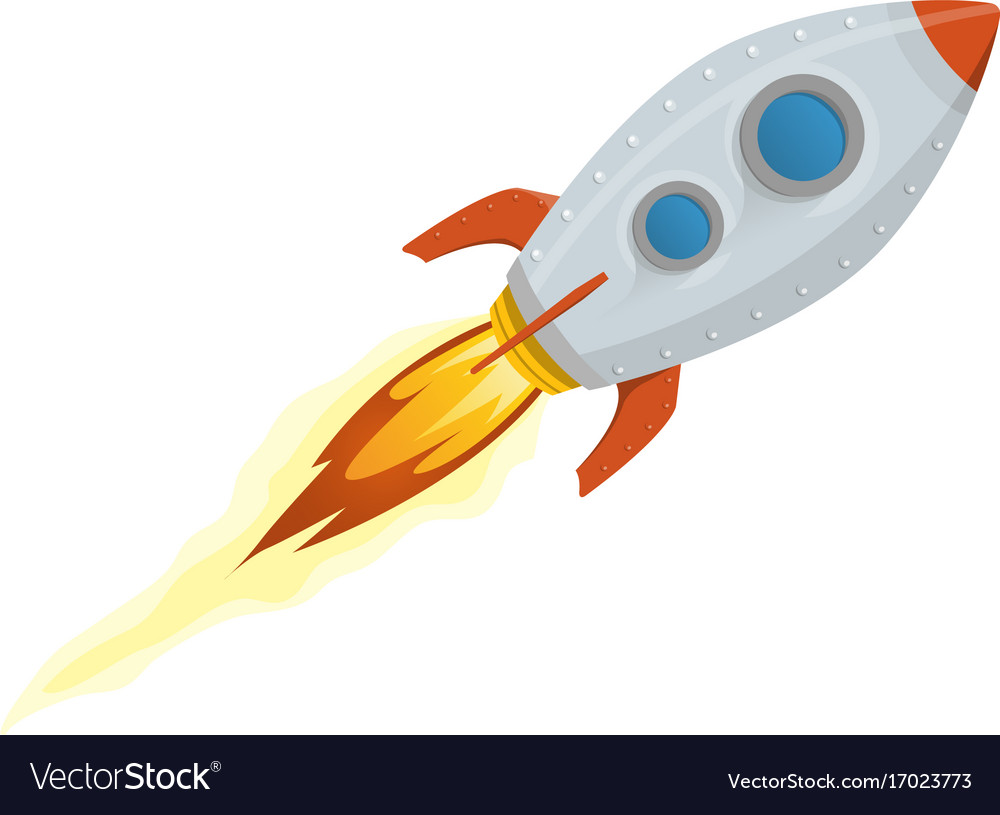 Rocket ship Royalty Free Vector Image - VectorStock
