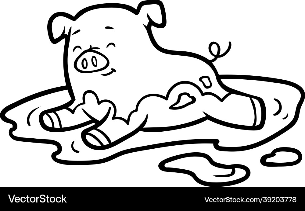 Mud Coloring Page