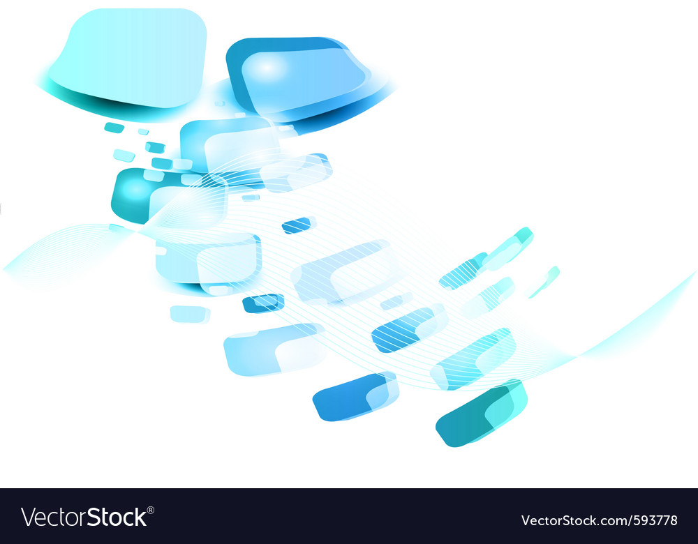 Square ice Royalty Free Vector Image - VectorStock