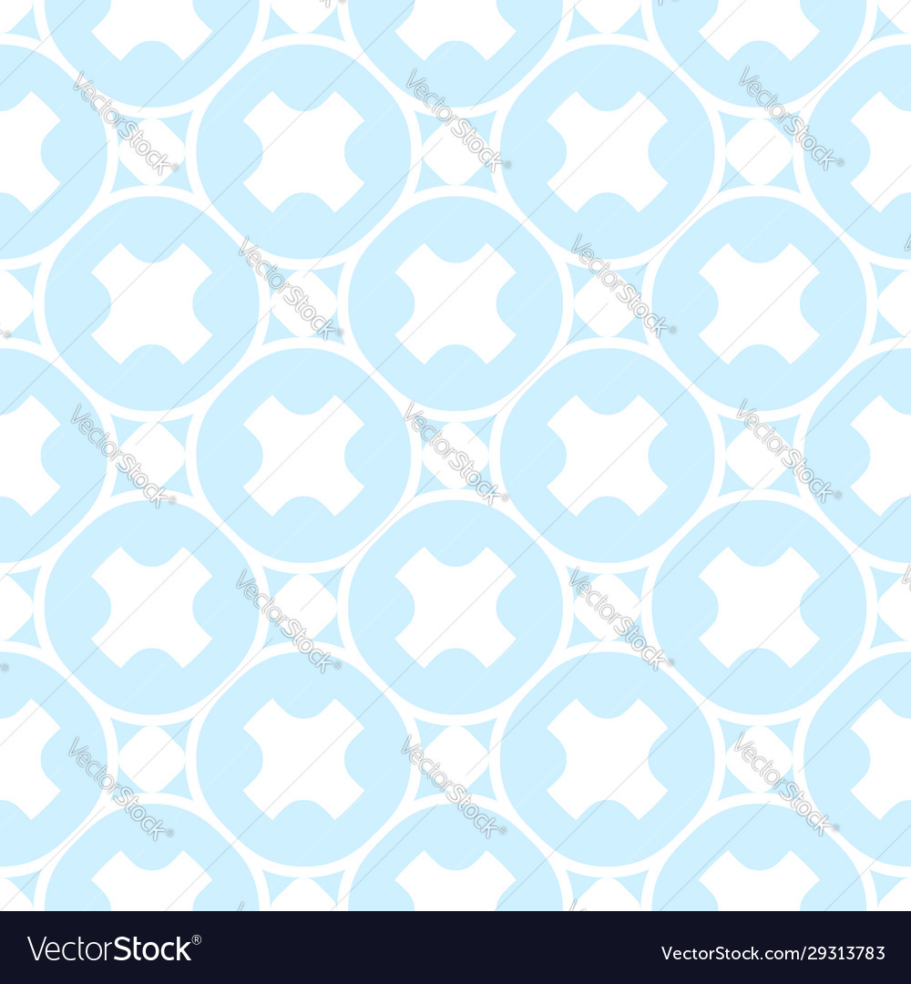 Blue seamless pattern stylish geometric texture Vector Image