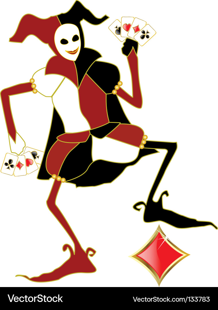 Joker Royalty Free Vector Image - VectorStock