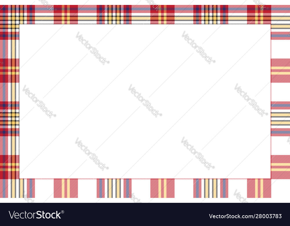 Rectangle borders and frames border pattern Vector Image