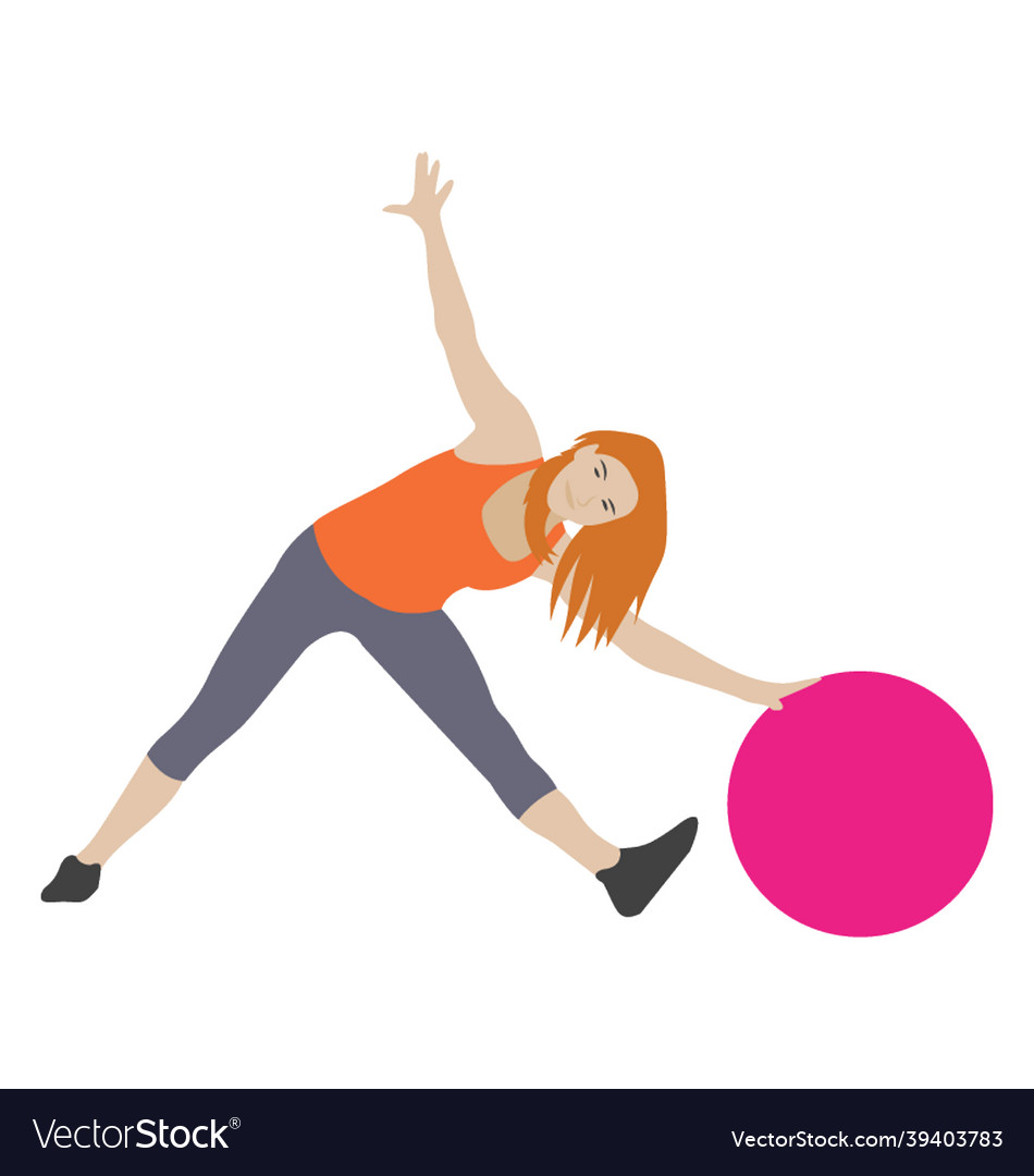 Workout exercise Royalty Free Vector Image - VectorStock