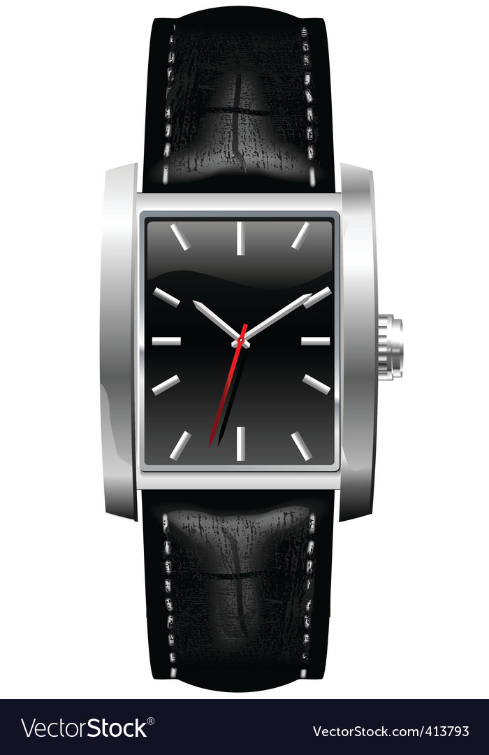 Watch Royalty Free Vector Image - VectorStock