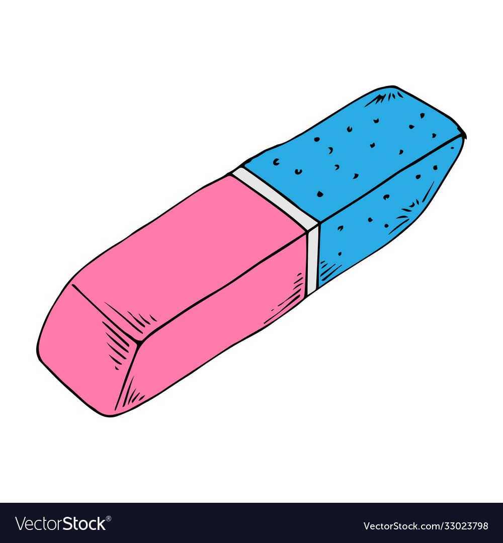 Eraser icon eraser for pencil hand drawn eraser Vector Image Eraser icon eraser for pencil hand drawn eraser Vector Image