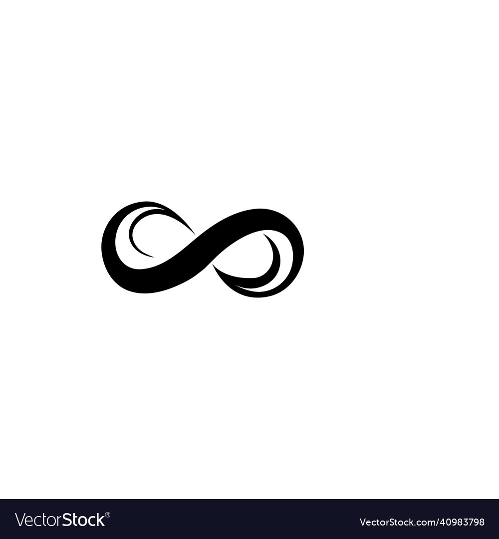 Infinity design Royalty Free Vector Image - VectorStock