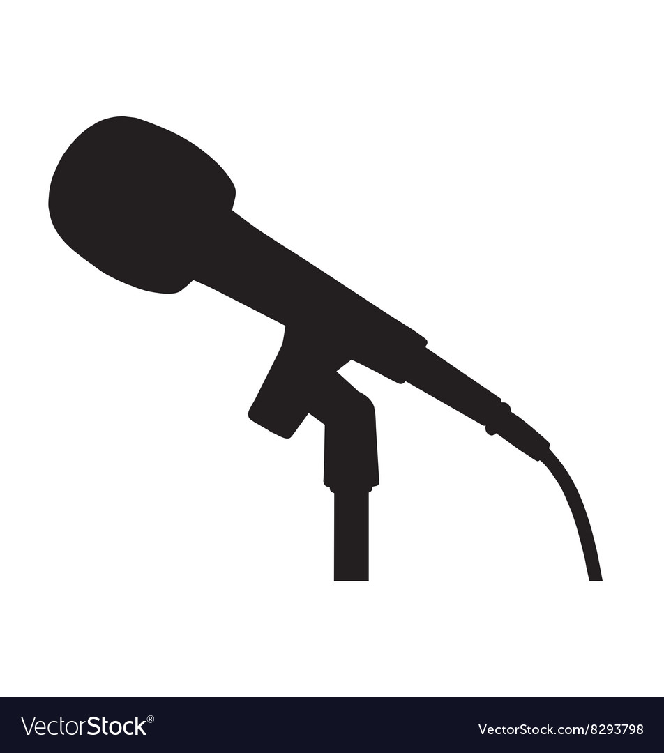 Microphone Royalty Free Vector Image - VectorStock