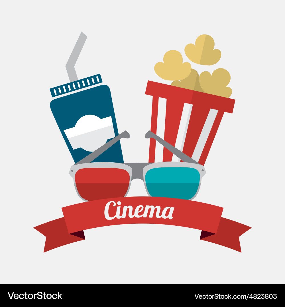 Cinema design Royalty Free Vector Image - VectorStock