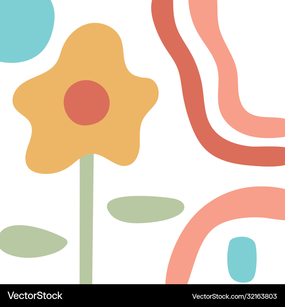 Contemporary art work hand draw style icon Vector Image