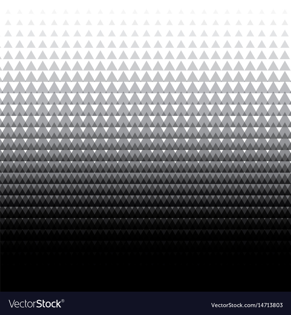 Triangle halftone background Royalty Free Vector Image Triangle halftone background Royalty Free Vector Image