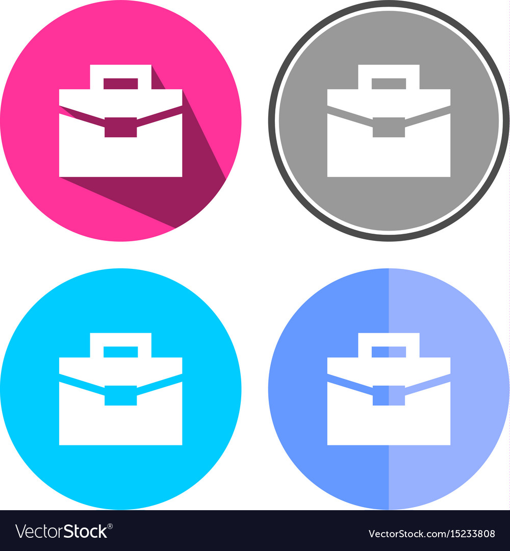 Briefcases Royalty Free Vector Image - VectorStock