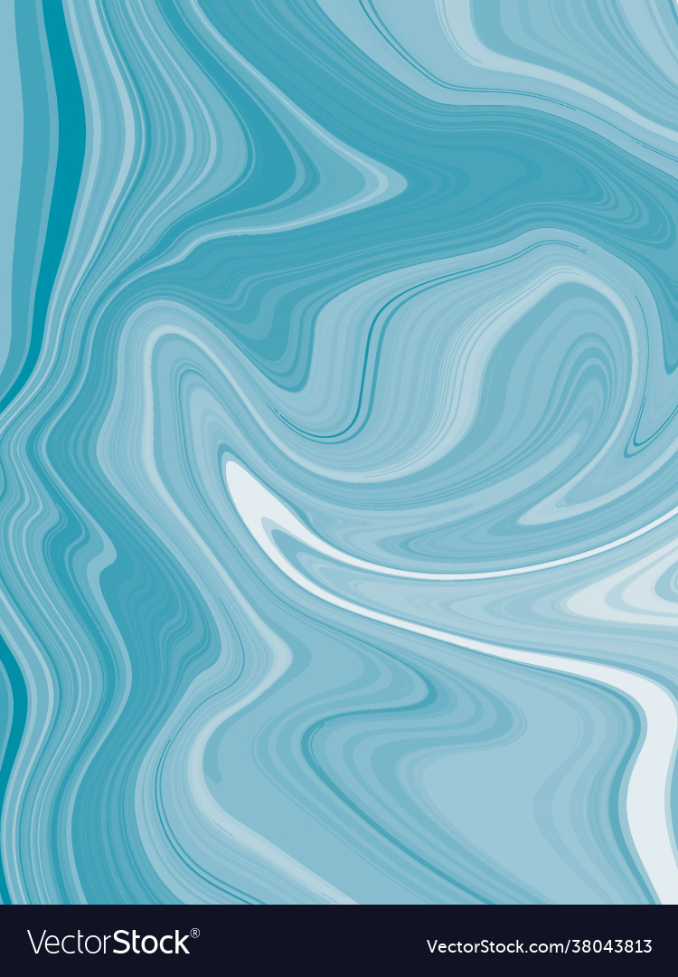 Blue creative abstract hand painted Royalty Free Vector