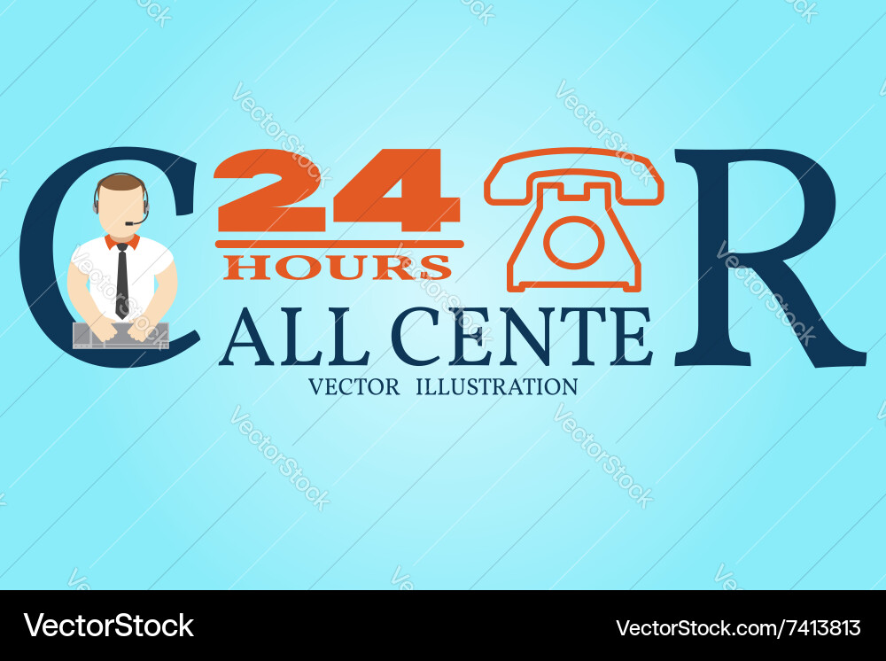 Call center concepts for web banners and promotion