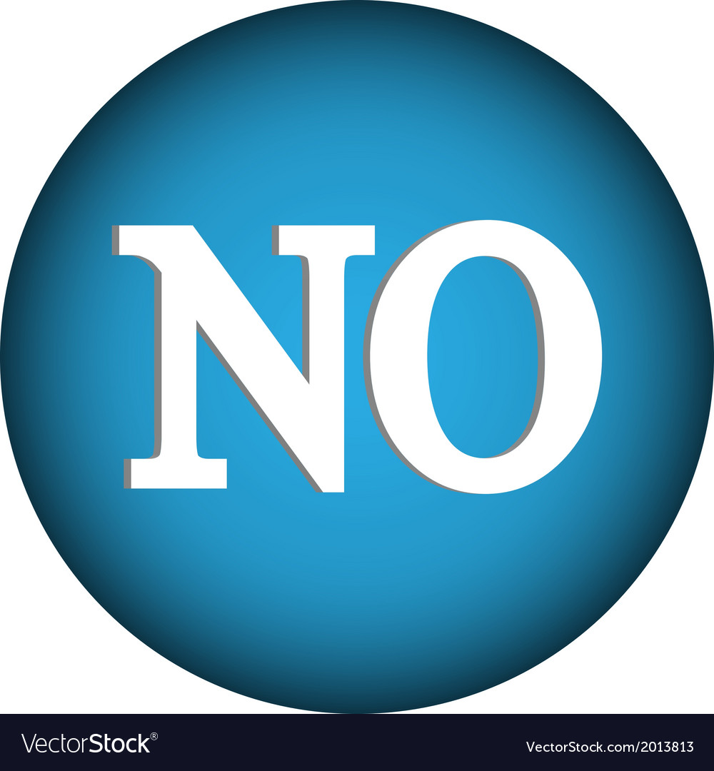 No button Royalty Free Vector Image - VectorStock