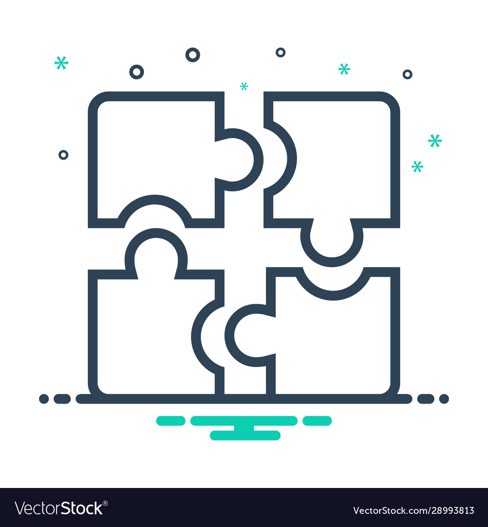 Puzzle Royalty Free Vector Image - VectorStock