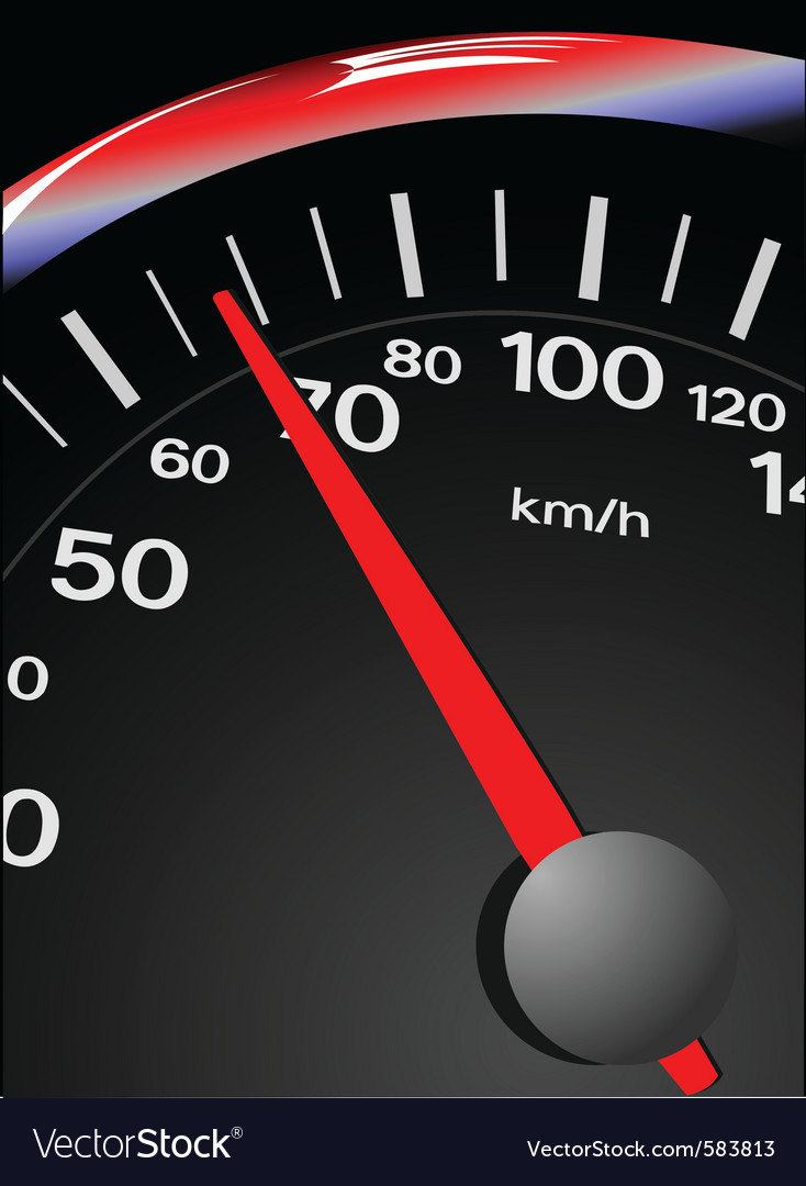 Speedometer Royalty Free Vector Image - VectorStock