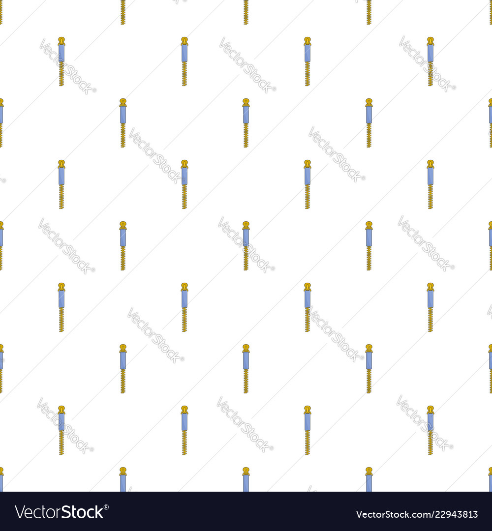 Thin zip pattern seamless Royalty Free Vector Image