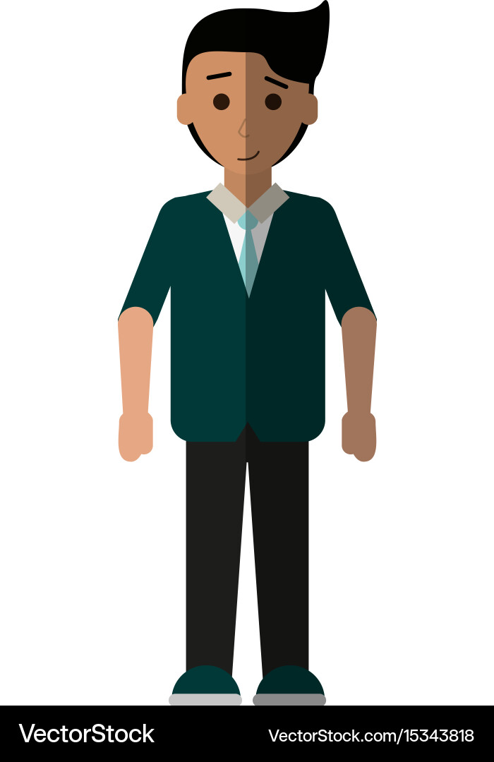 Happy man icon image Royalty Free Vector Image