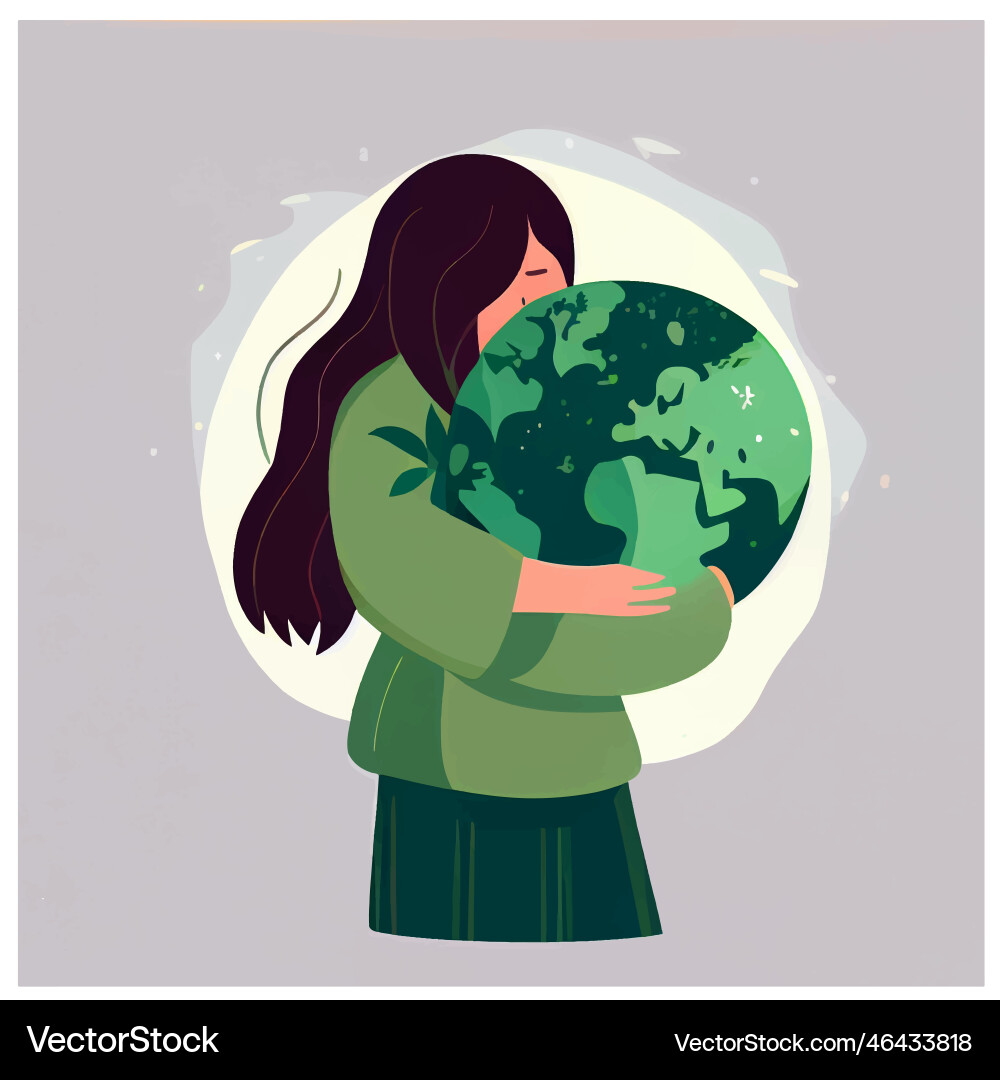 Isolation of earth planet Royalty Free Vector Image