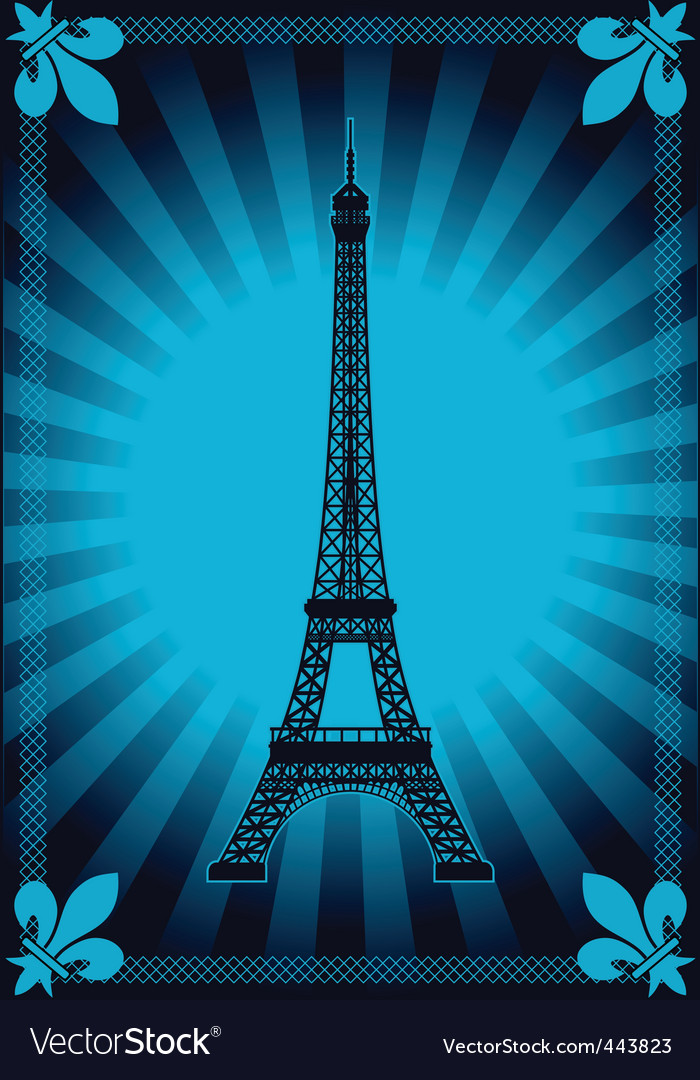 Eiffel tower Royalty Free Vector Image - VectorStock