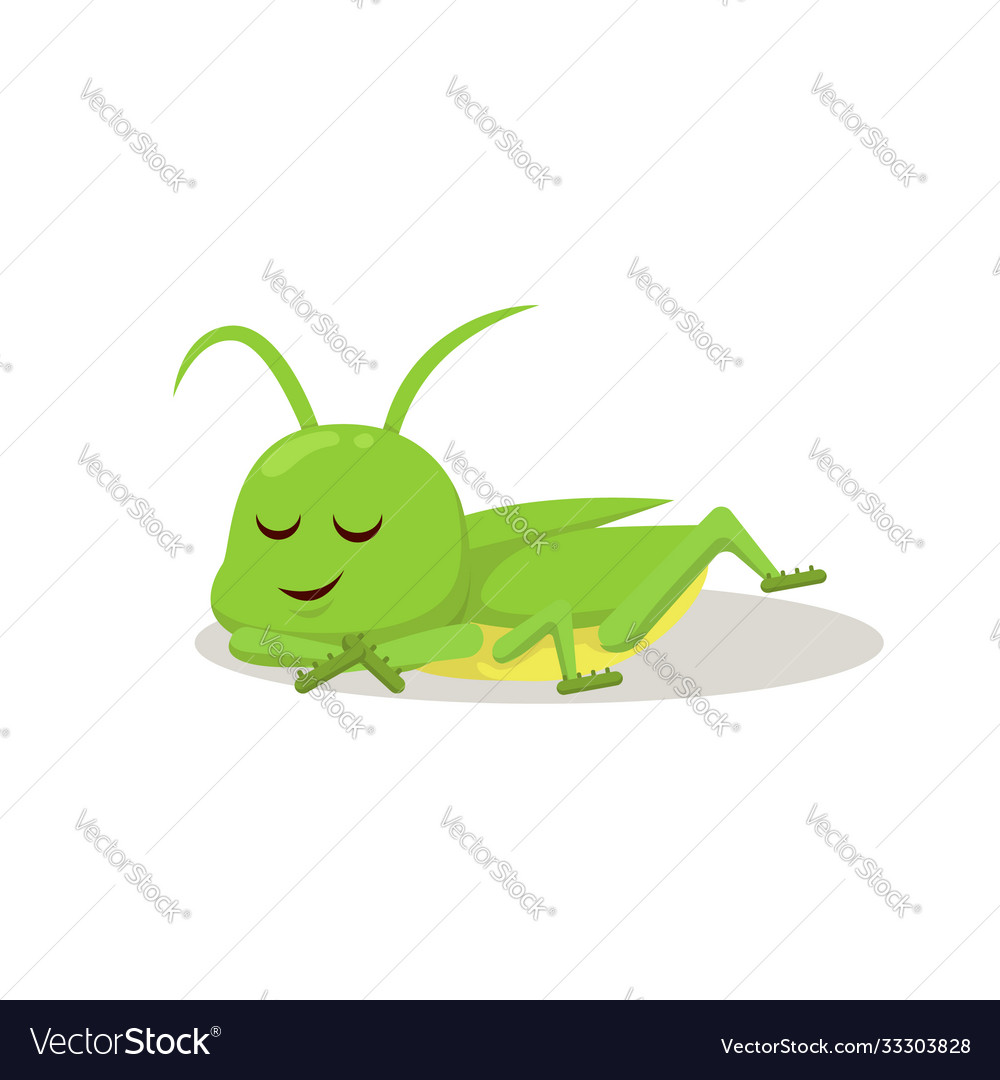 Grasshopper Royalty Free Vector Image - VectorStock