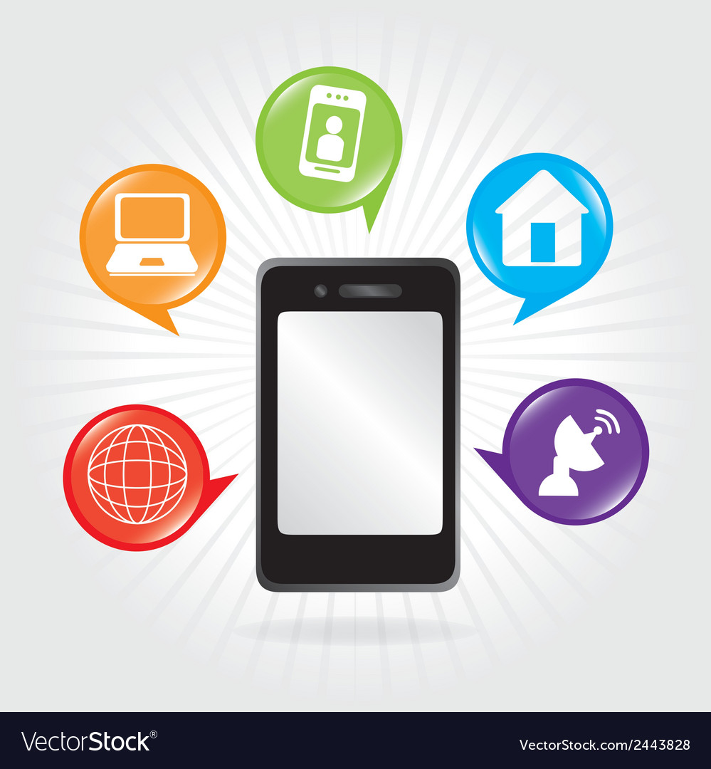 Studio pc 066 Royalty Free Vector Image - VectorStock