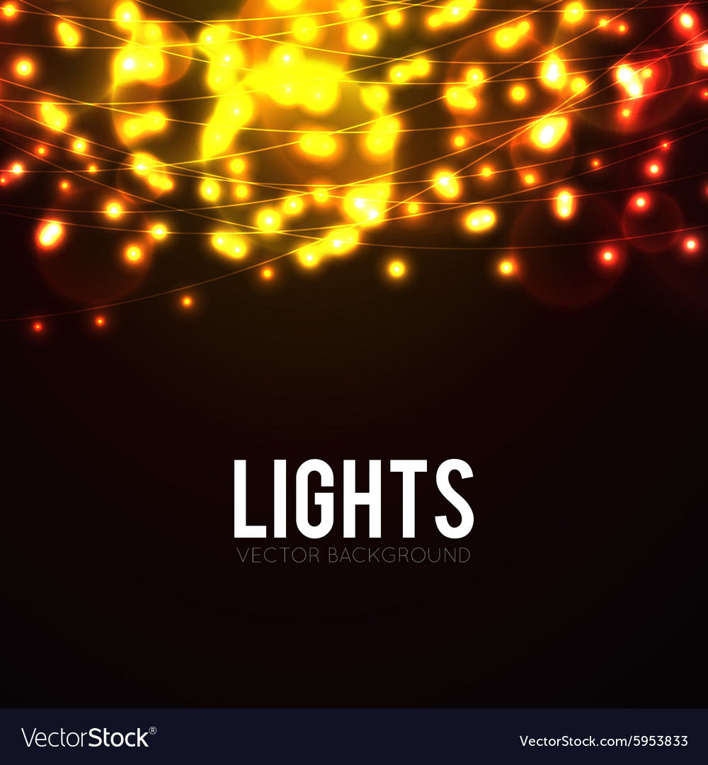 Lights Royalty Free Vector Image - VectorStock
