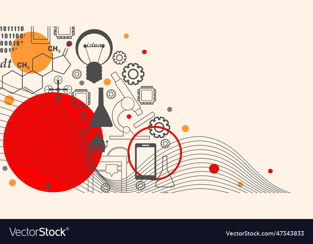 Lines pattern background for presentation Vector Image