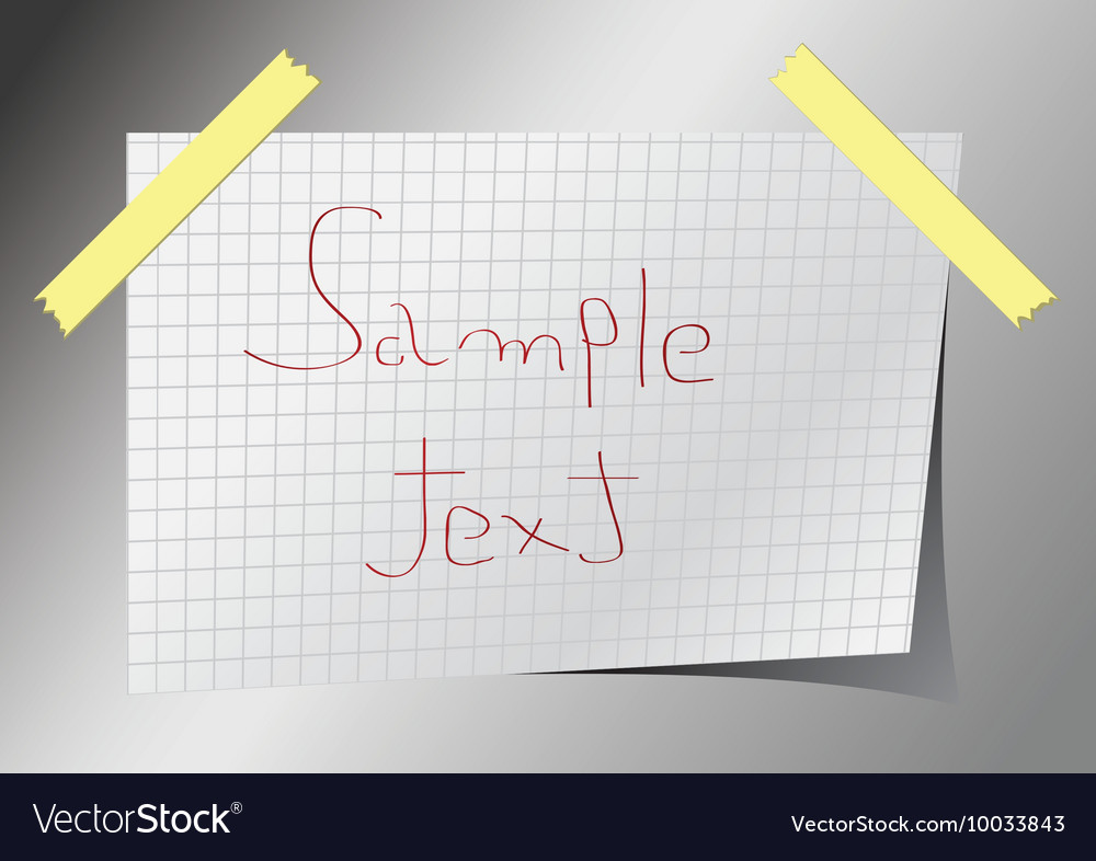 Reminder note Royalty Free Vector Image - VectorStock
