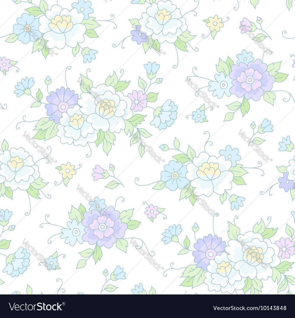 Floral pattern wedding Royalty Free Vector Image