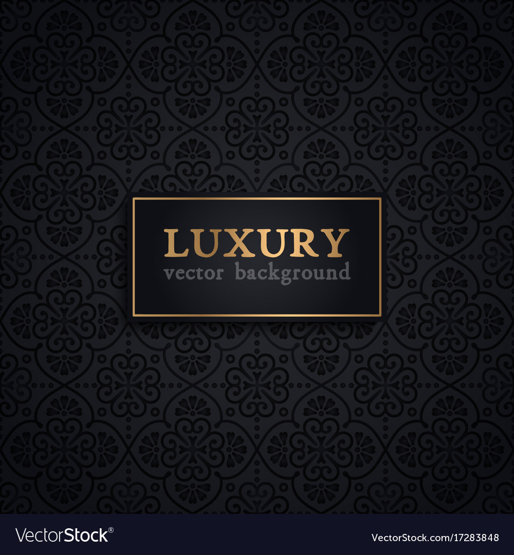 Luxury pattern Royalty Free Vector Image - VectorStock
