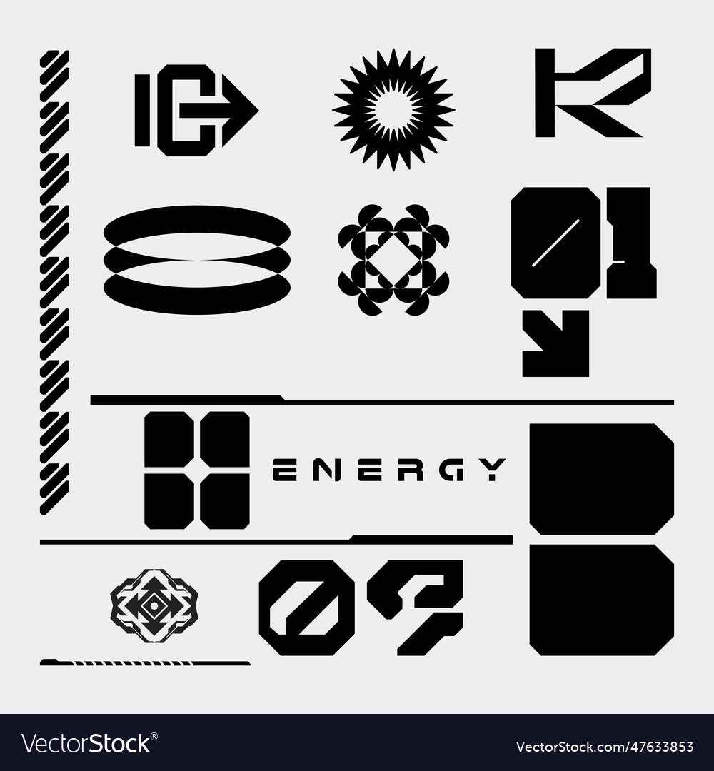 Futuristic element3 Royalty Free Vector Image - VectorStock