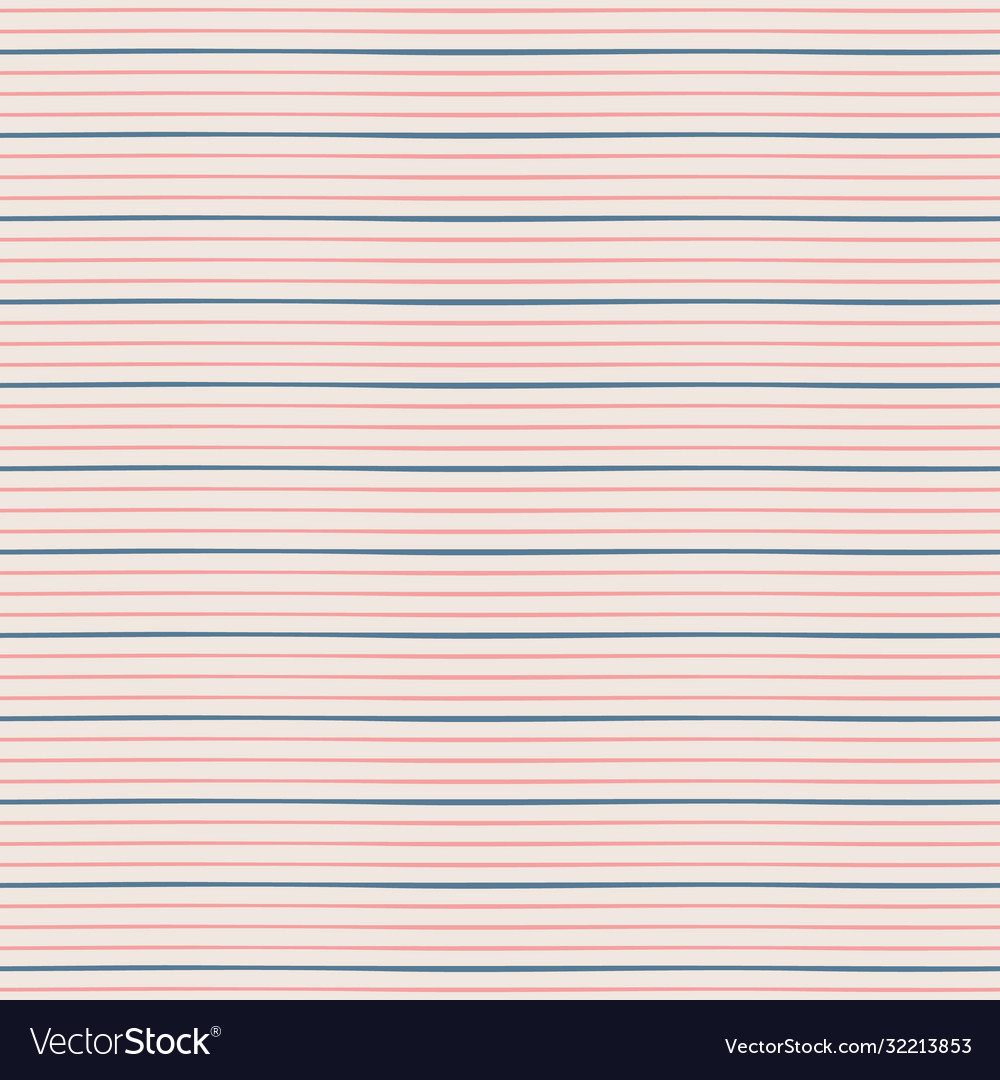 Horizontal seamless irregular thin striped pattern
