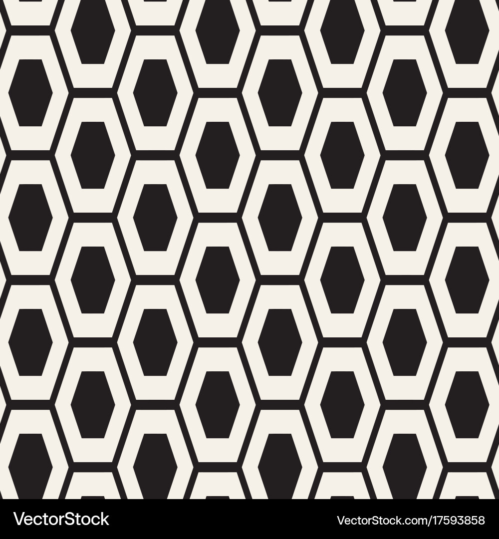 Seamless pattern modern geometric lattice Vector Image