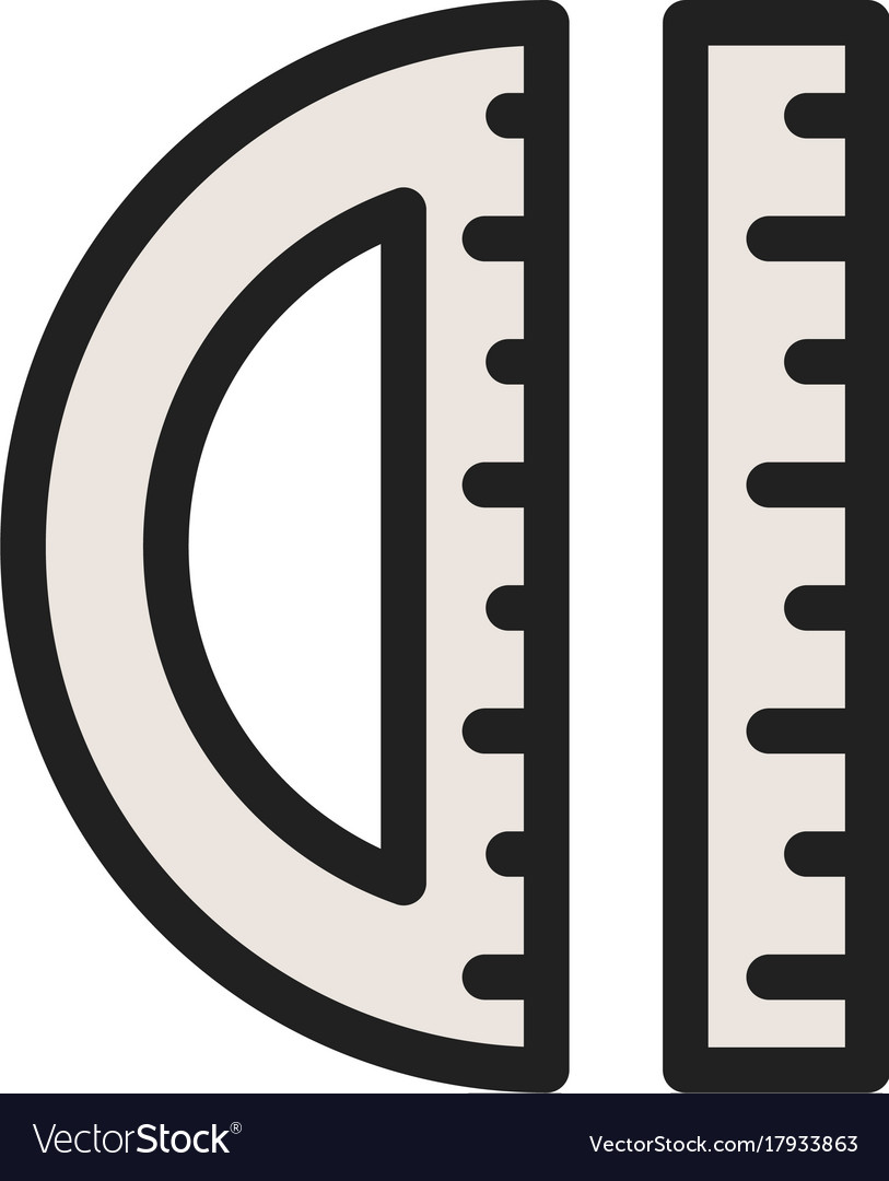 Geometry tools i Royalty Free Vector Image - VectorStock