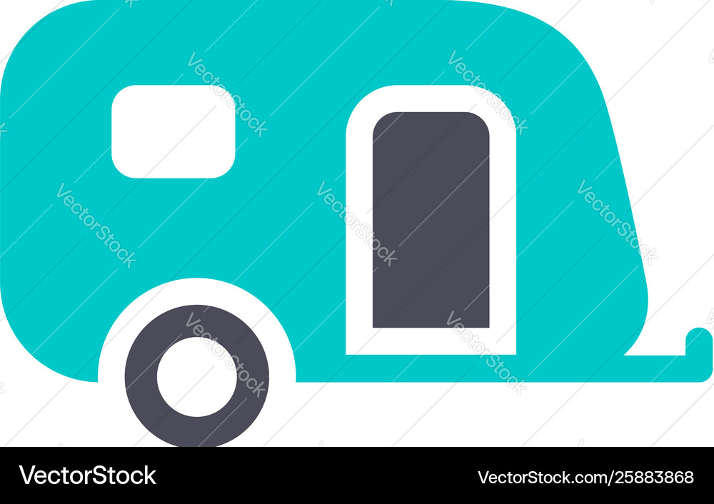 New gray turquoise icon on a white background Vector Image