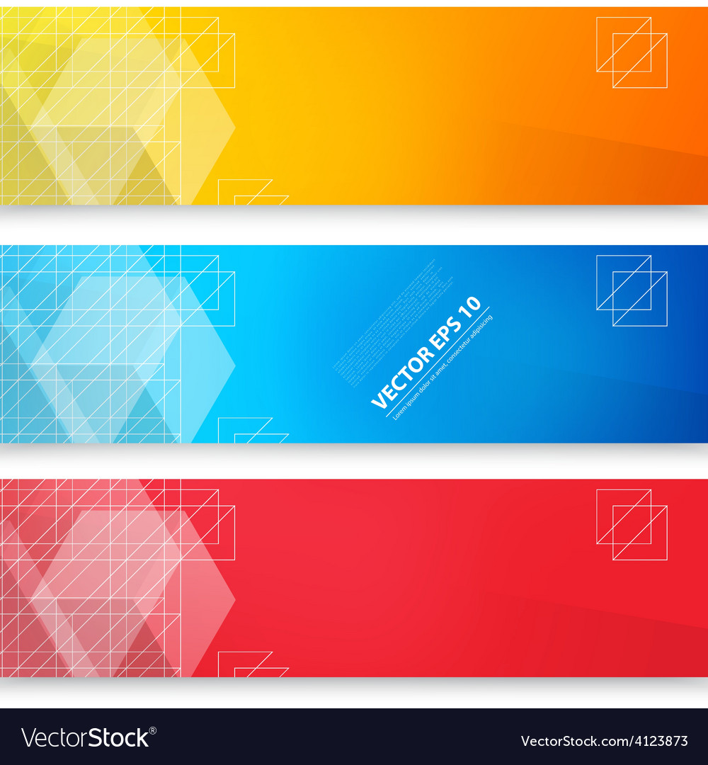 Flyer template header design Royalty Free Vector Image