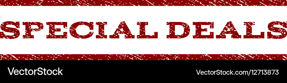 Special deals watermark stamp Royalty Free Vector Image