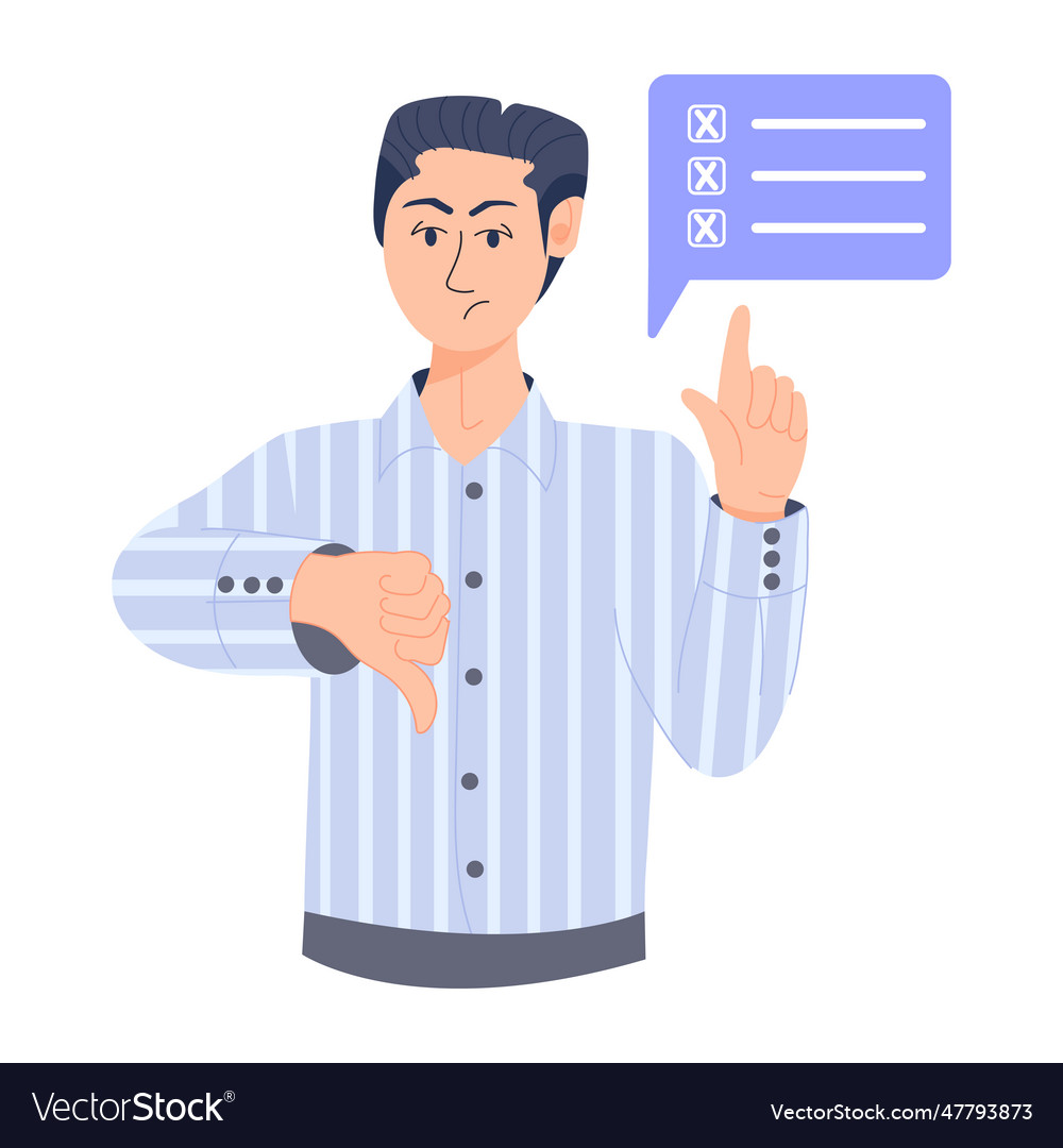Task incomplete Royalty Free Vector Image - VectorStock