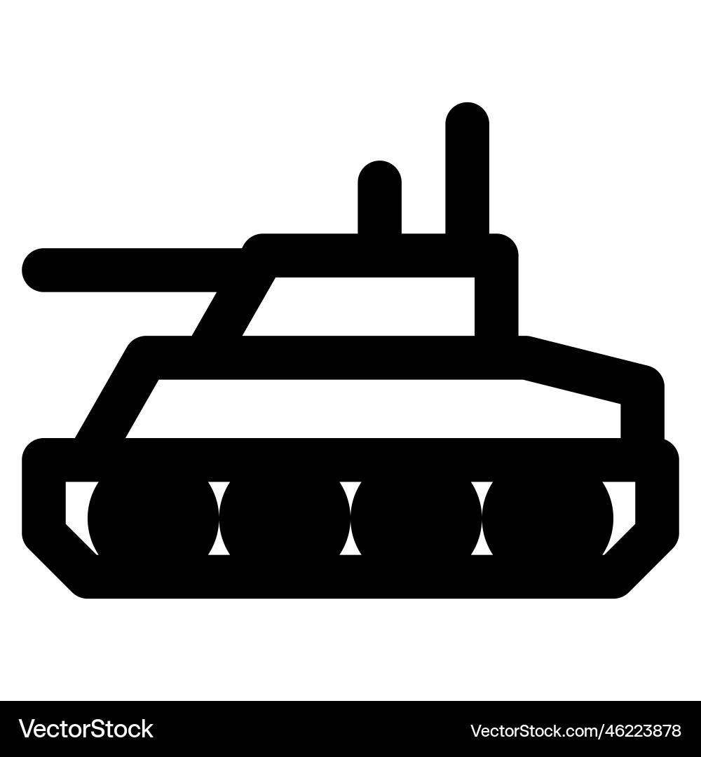War weapon used for military combat Royalty Free Vector