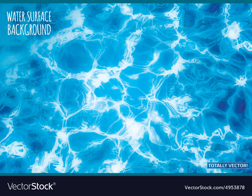 Water surface Royalty Free Vector Image - VectorStock